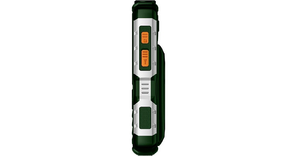Телефон BQ 2430 Tank Power Green&silver в интернет-магазине TopDisc г.Пенза
